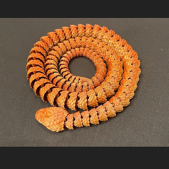 Hand Crafted | Other | 3d Printed Flexi Snake By Mcgybeer | Poshmark